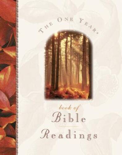 The One Year Book of Bible Readings (One Year Books) - Hardcover - GOOD ...