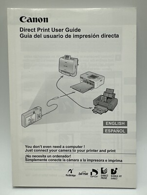 Canon Direct Print User Guide English Espanol PIXMA Selphy ES CP ...