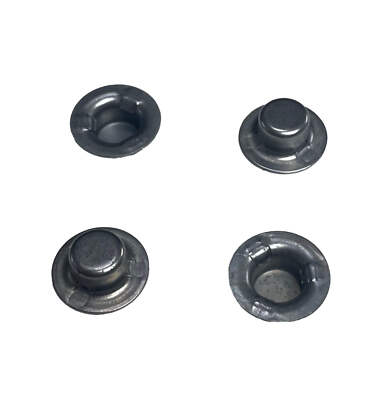 4 Pack 1/4" Push-on Cap Nuts - Axle Caps - Wheel Retainers 228911004 | eBay