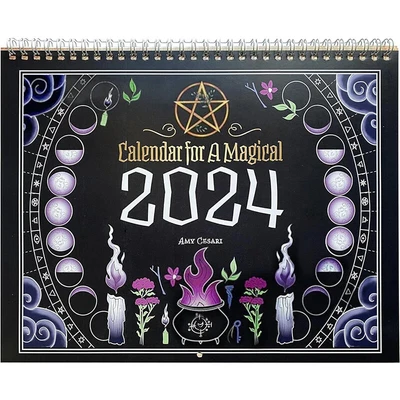 2024 A Magical Calendar Time Planning Magic | Grelly UK