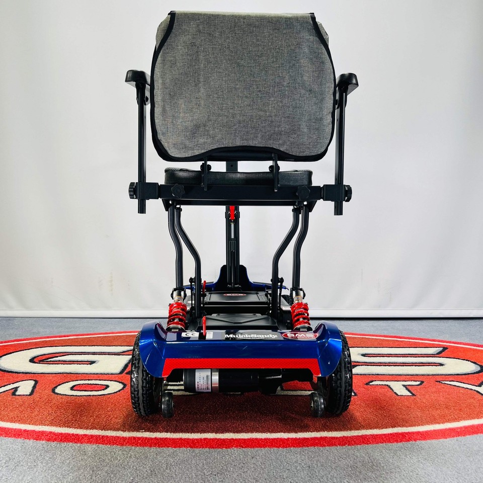 MUICKSANDY F3 PORTABLE BOOT FOLDING MOBILITY SCOOTER BUGGY - 17KGS ...