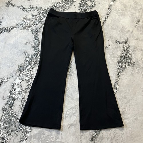 Lane Bryant Pants Womens Size 20 Short Black Pull On Stretch Casual ...