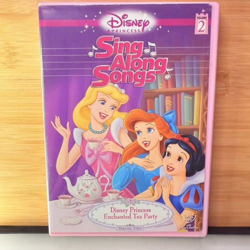 DISNEY PRINCESS SING ALONG SONGS Enchanted Tea Party Volume 2 DVD 2005 ...