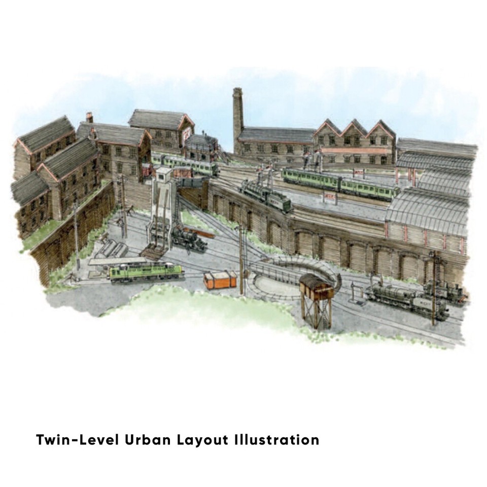 PECO Plan 23: Twin-Level Urban Layout - Complete N-Gauge Track Pack ...