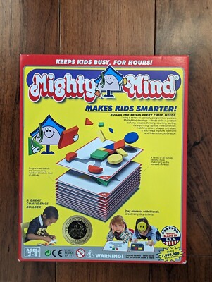 MIGHTY MIND Homeschool Children Educational Shape Pattern Block Puzzles Building | eBay