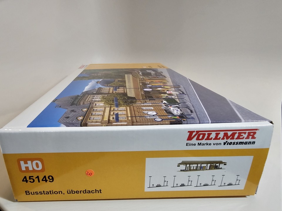 Vollmer Covered Bus Station 45149 HO Scale | eBay
