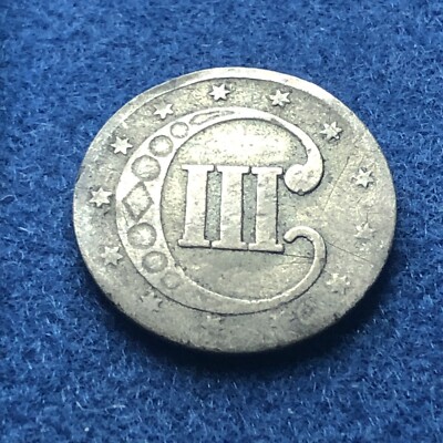 US 1853 3 Cent Silver Three Cent Trime #310 | eBay