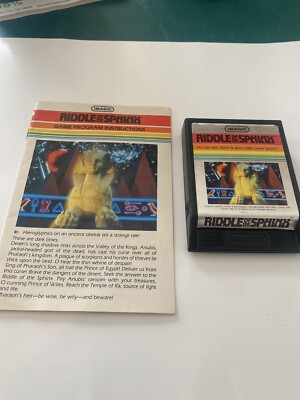 Riddle of the Sphinx w/ Instruction Booklet (Atari 2600) | eBay