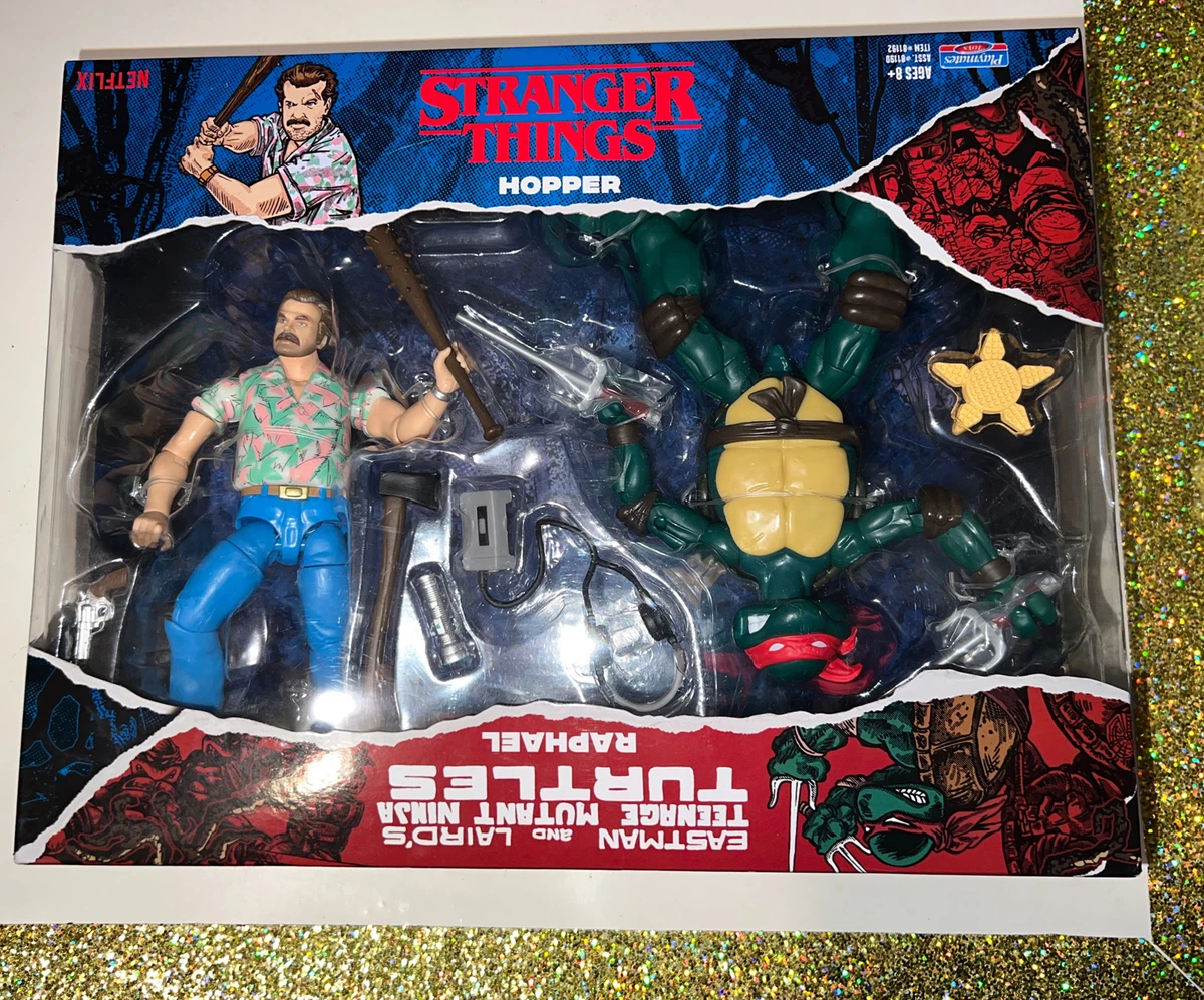 Stranger Things And TMNT Crossover With New Playmates, 47% OFF