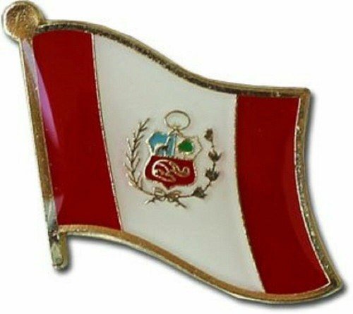 Peru Country Flag Bike Motorcycle Hat Cap lapel Pin | eBay