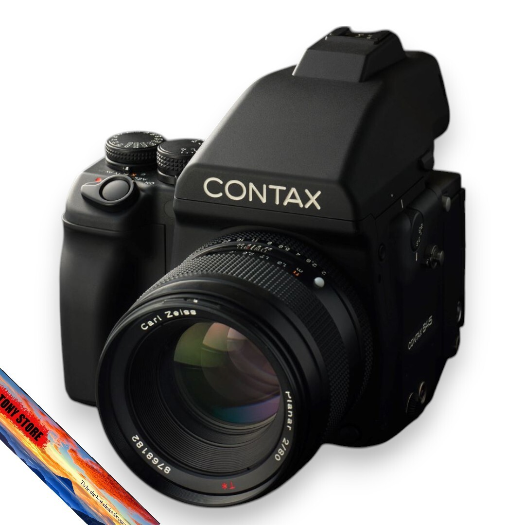 CONTAX 645 Film Camera Planar 80mm f/2 Lens Black CONTAX645 CONTAX 645 Film Camera Planar 80mm f/2 Lens Black CONTAX645