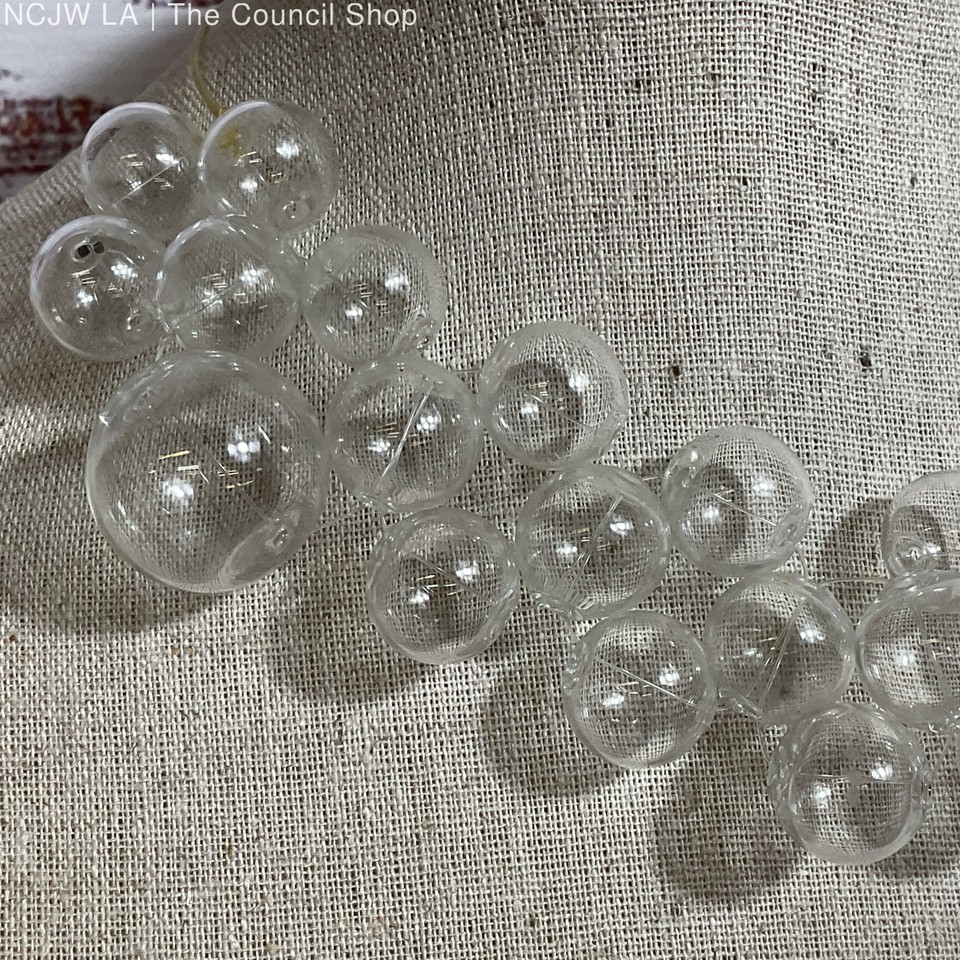 MARINA & SUSANNA SENT Murano Glass Bubble Beaded Necklace- 18"- BROKEN ...