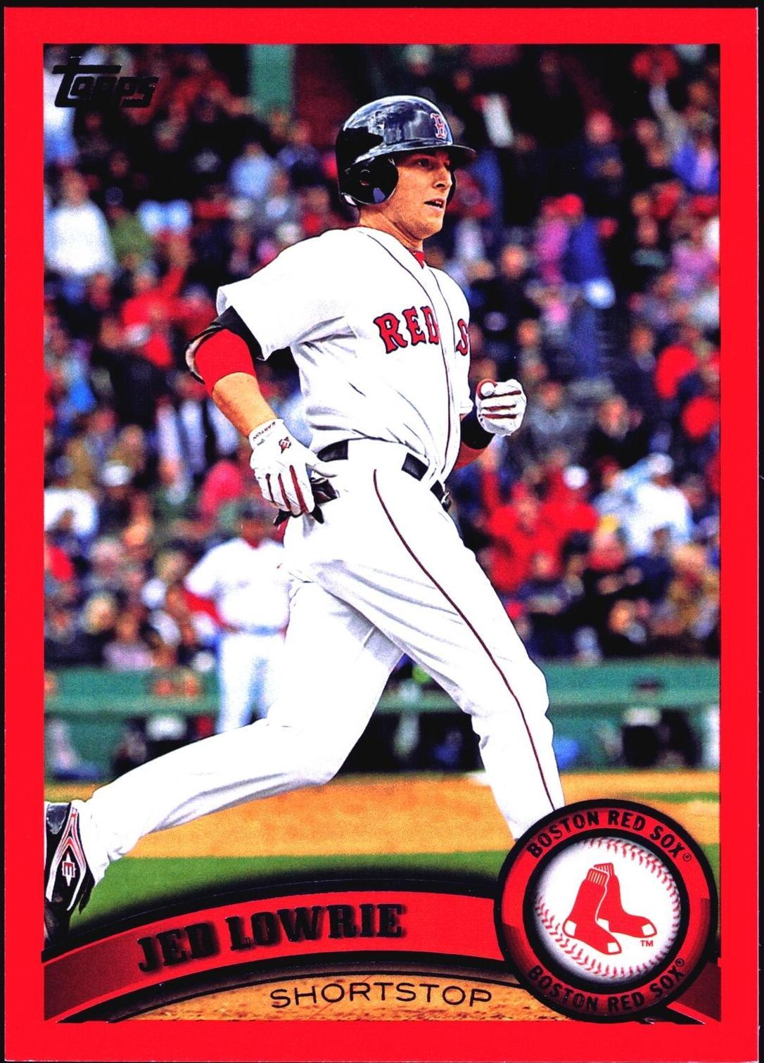 2011 Topps - Jed Lowrie #576 Red /245 for sale online | eBay