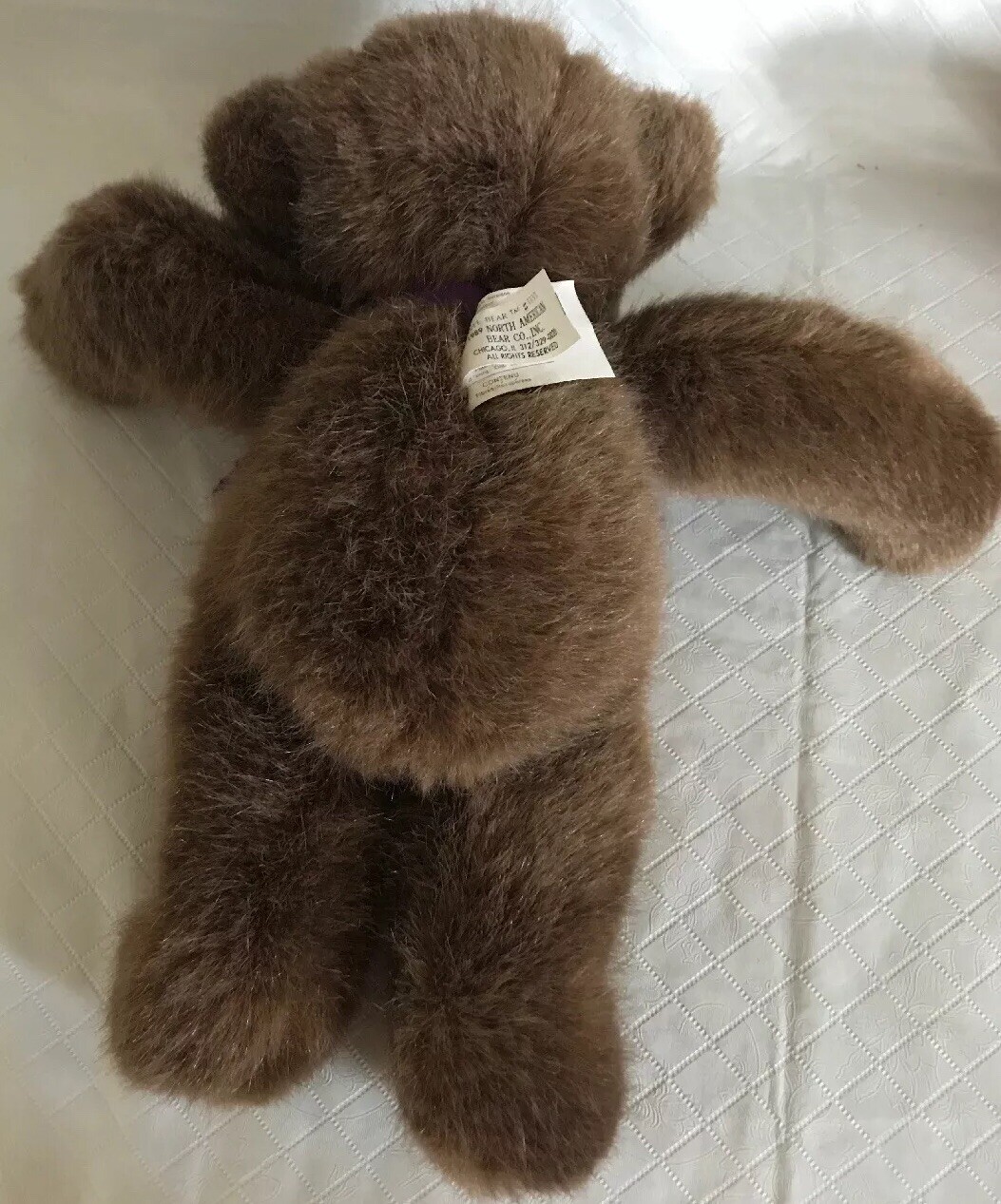 Vintage NORTH AMERICAN BEAR CO 1989 Soft Stuffed Teddy WEE BEAR Plush ...