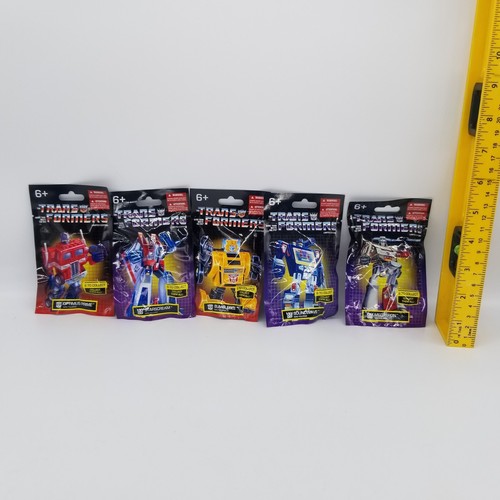 Transformers Mini Figures Limited Edition Set Of 5 Autobots Decepticons ...