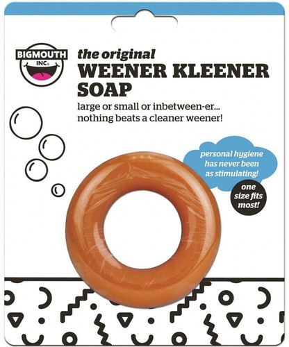 2 TOTAL - Weener Kleeners Soap Weiner Cleaner Joke Gag Gift Party Adult ...