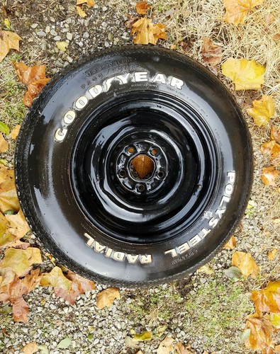 GOODYEAR POLYSTEEL TIRE & WHEEL CAMARO FIREBIRD FORD MOPAR VINTAGE ...