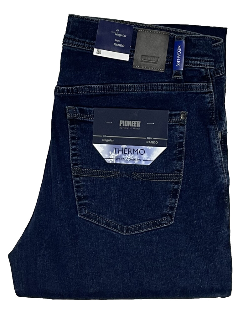 Pioneer Rando Thermo Herren Stretch Jeans Blau Dunkelblau Schwarz Grau ...