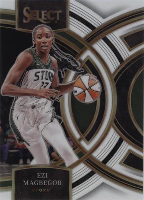 2024 Panini Select WNBA - Premier Level Ezi Magbegor #167 White Prizm ...