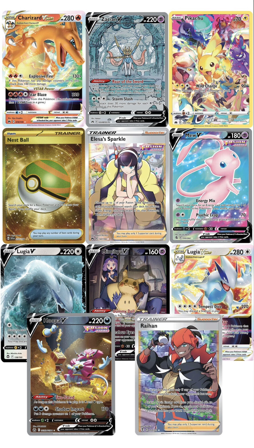 Myst. Pokémon Card Grab Bag! 20 cards per pack (3 HIT PULLS PER BAG ...