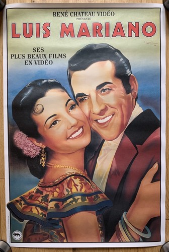 Affiche 40x60cm René CHATEAU «Luis MARIANO»Ses plus beaux films en ...
