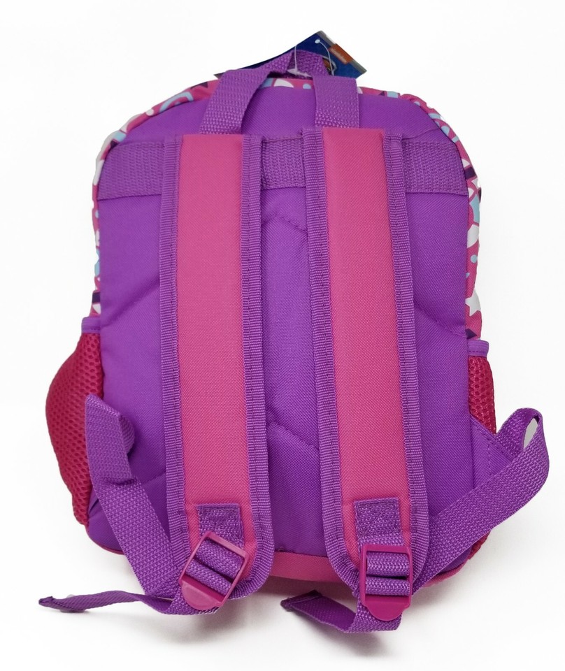 Paw Patrol Pink Mighty Pups 12" Toddler School Backpack Book Bag ...