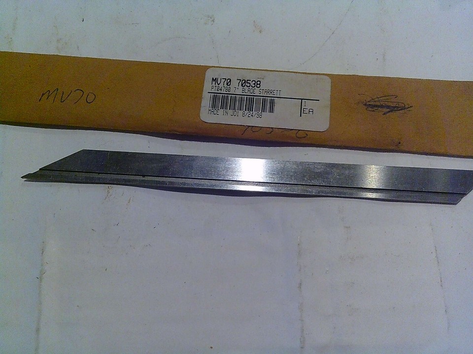 Starrett 7" Blade For Bevel Protractor 70538 | eBay