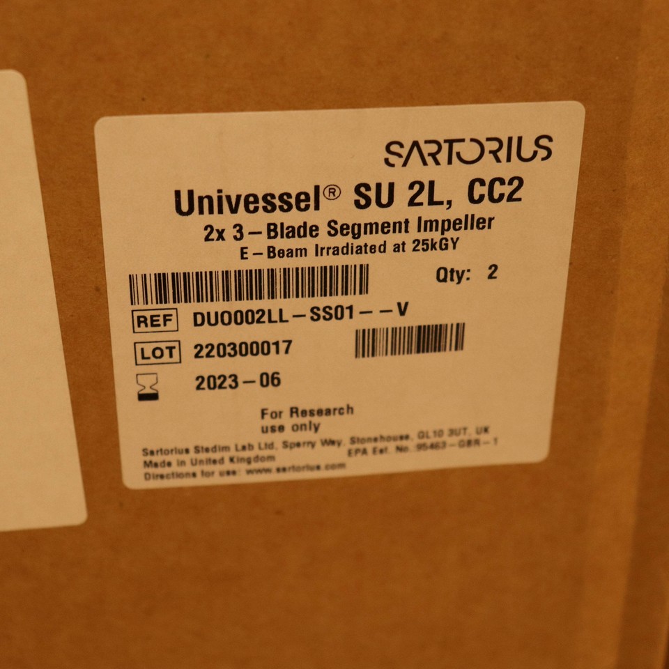 2022 Sartorius Biostat B-DCU 6-Station Bioreactor w/ 2L SU Cell Culture ...