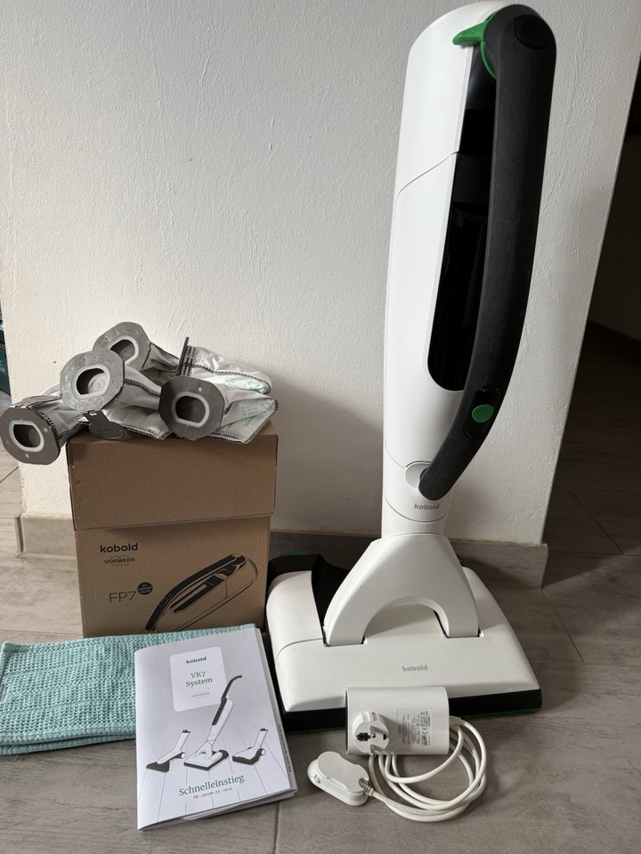 Vorwerk Akku Wischsauger VK7 mit SP7 mit 3 Packungen Filtertüten | eBay