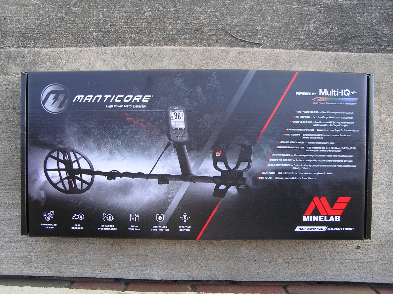 Minelab Manticore Metal Detector PLUS Bonus Mapping Information for ...