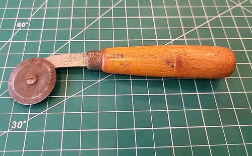 I. P. Hyde Cutter Wheel Leather Tool 1½" Wheel Vintage USA 🇺🇸 - mjkW | eBay