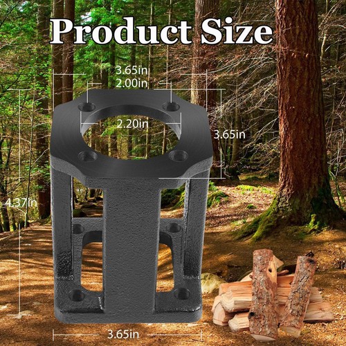 Log Splitter Replacement Brackets Hydraulic Pump Mount Black | eBay