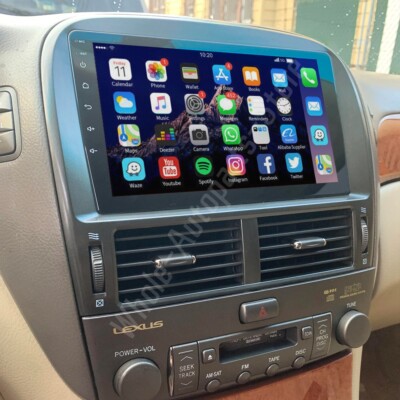 Carplay For 2001-2006 Lexus LS430 Android 13 Car Stereo Radio Navi GPS ...