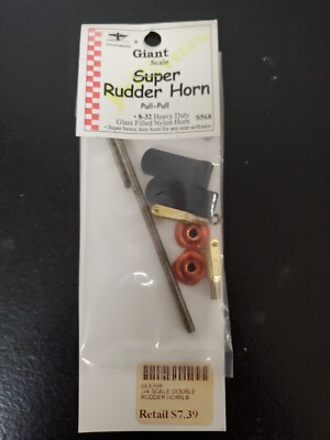 Pylon Brand S568 Giant Scale Super Rudder Horn 8-32 Heavy Duty Pull ...