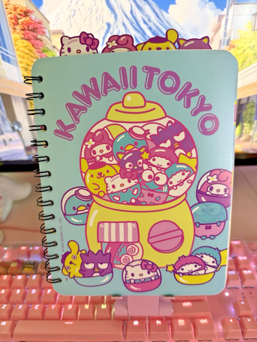 2023 Sanrio Hello Kitty & Friends 4 Tab Spiral Dot Grid Notebook ...
