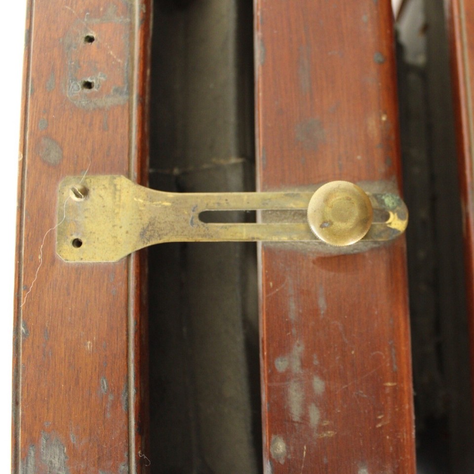 Vintage Antique 1800s Seneca View Box Camera Wood & Brass 16x9" for ...