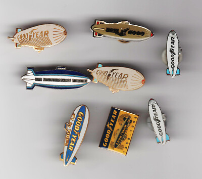 Goodyear Blimp 8 pc Pin Assortment #2 - Rare Collectibles - Free ...