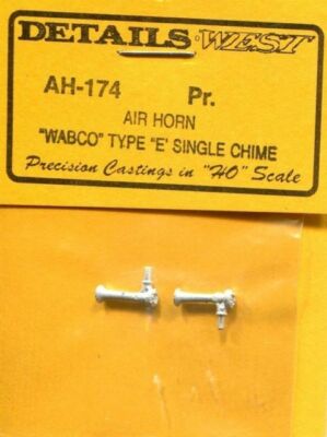 Details West 174 x HO Air Horn Wabco Type E Single Chime | eBay
