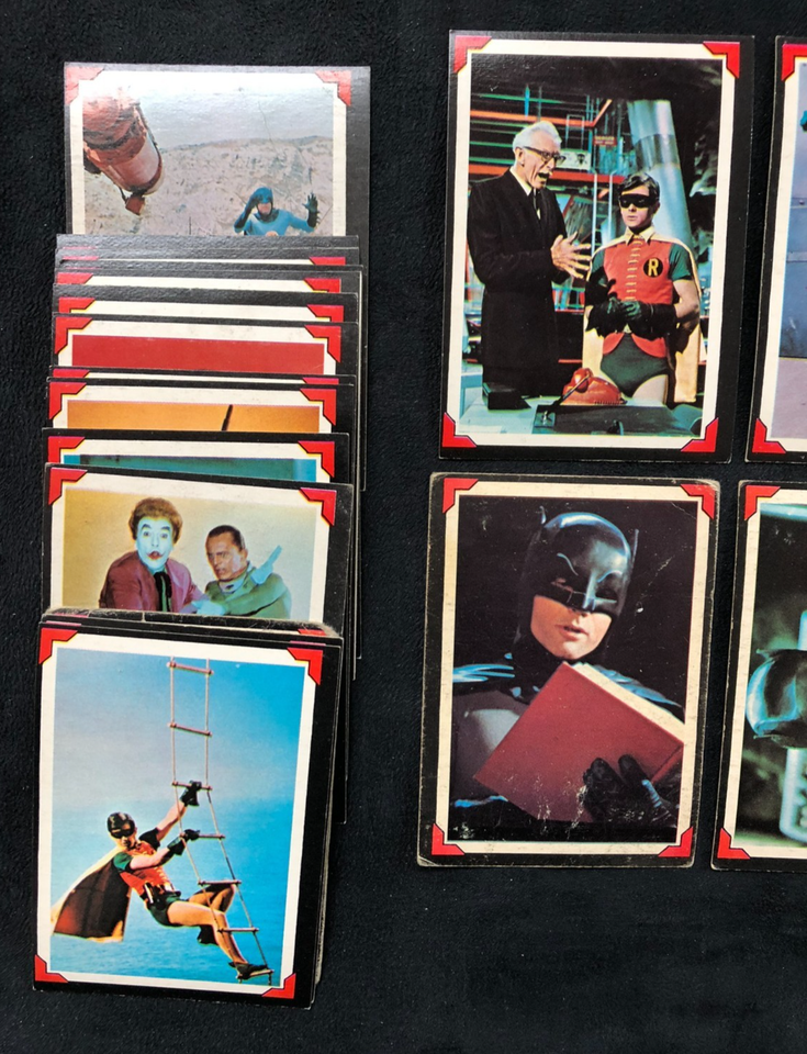 1966 BATMAN THE RIDDLER'S RIDDLE BACK CARDS 20 TH CENTURY FOX 34/38 ...