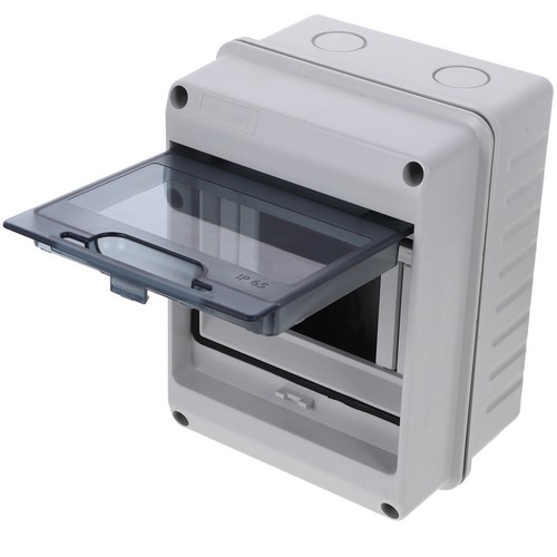 5 Way Waterproof Electrical Distribution Box Plastic Breaker Junction ...