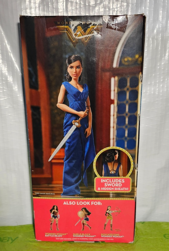 DC Wonder Woman Diana Prince & Hidden Sword Doll 12" Collectible Action ...