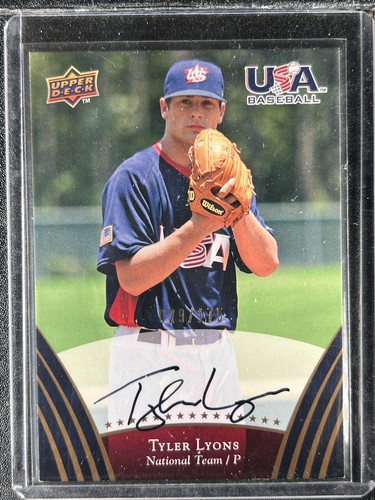 Lyons, Tyler - 2008 Upper Deck - Autograph - 29/175 | eBay