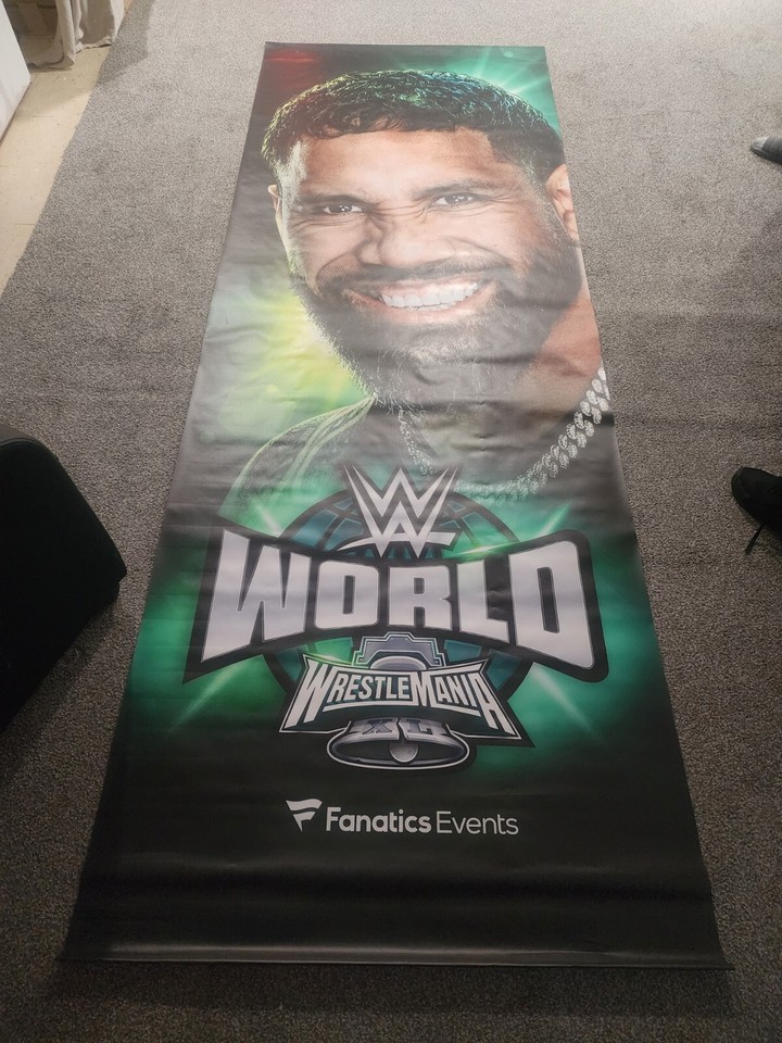 WWE Wrestlemania 40 Banner | eBay
