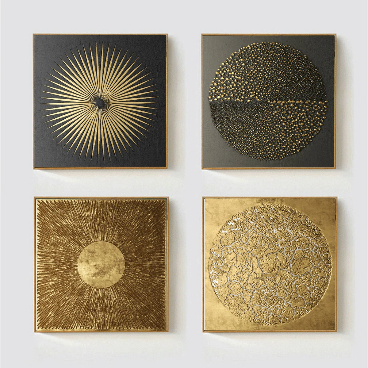 Black And Gold Art Deco Print