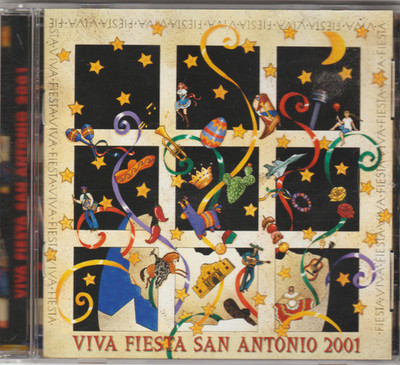 Various~VIVA FIESTA SAN ANTONIO 2001 orig Pulsar CD Randy Garibay ...