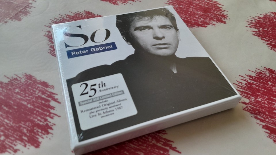 Peter Gabriel So 25th Anniversary Edition 3-CD Box Set Remastered NEW ...