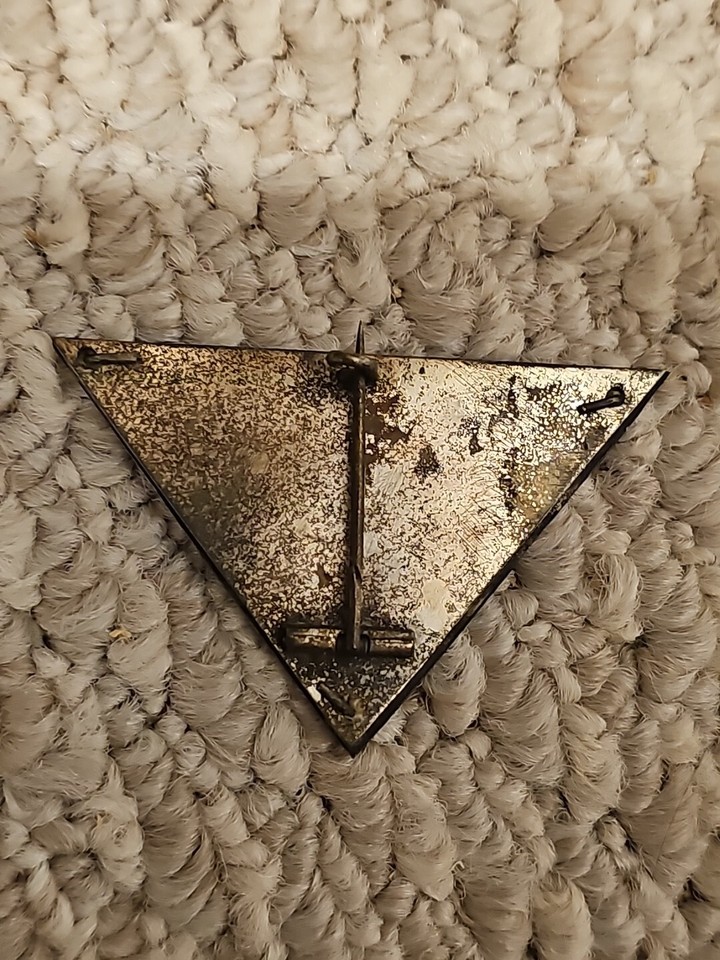 Civil War Id'd 4th Corps badge 2nd division Id'd To F.C.Barger 49th NY ...