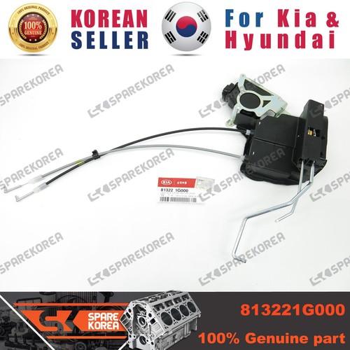 Genuine/OEM 813221G000 LATCH & ACTUATOR ASSY-FR DR RH for Kia | eBay