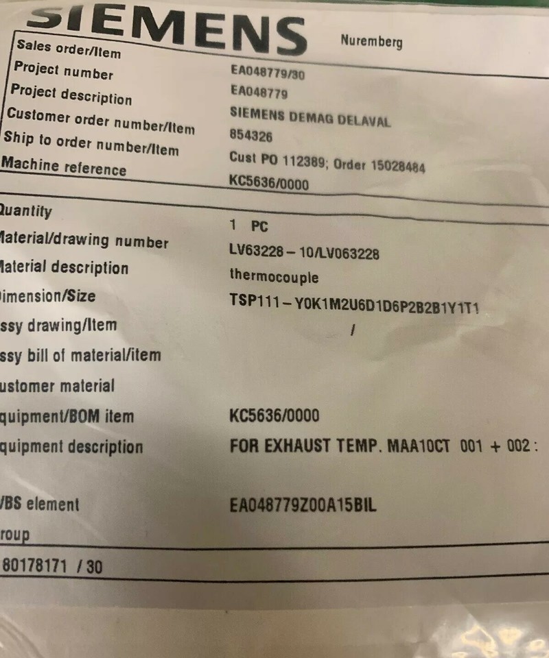 New ABB Temperature Probe Transmitter Y0K1M2U6D1D6P2B2B1Y1/OPT TSP111 ...