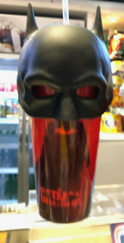 THE BATMAN movie 2022 CUP + MASK LID topper from Thailand theater | eBay
